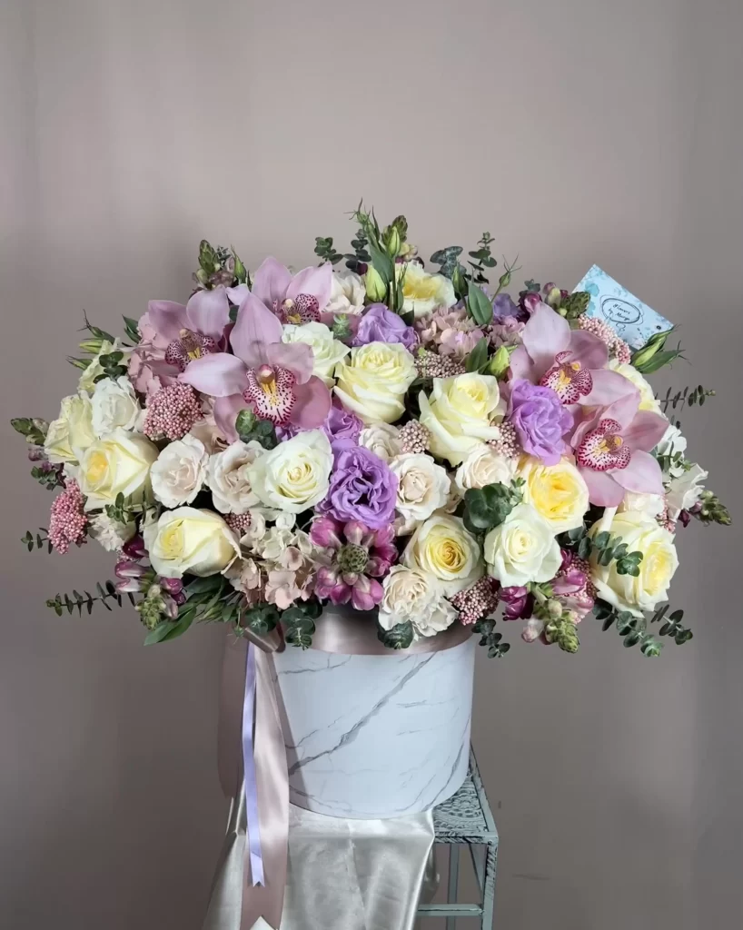 Marble Box - Flower Delivery | Flowers by Margo